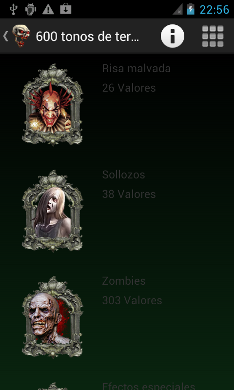 600 free Sounds of Terror - App on Amazon Appstore