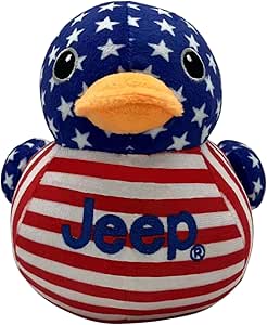 Amazon.com: Jeep Text Logo Stuffed Animal Plush Duck - Perfect ...