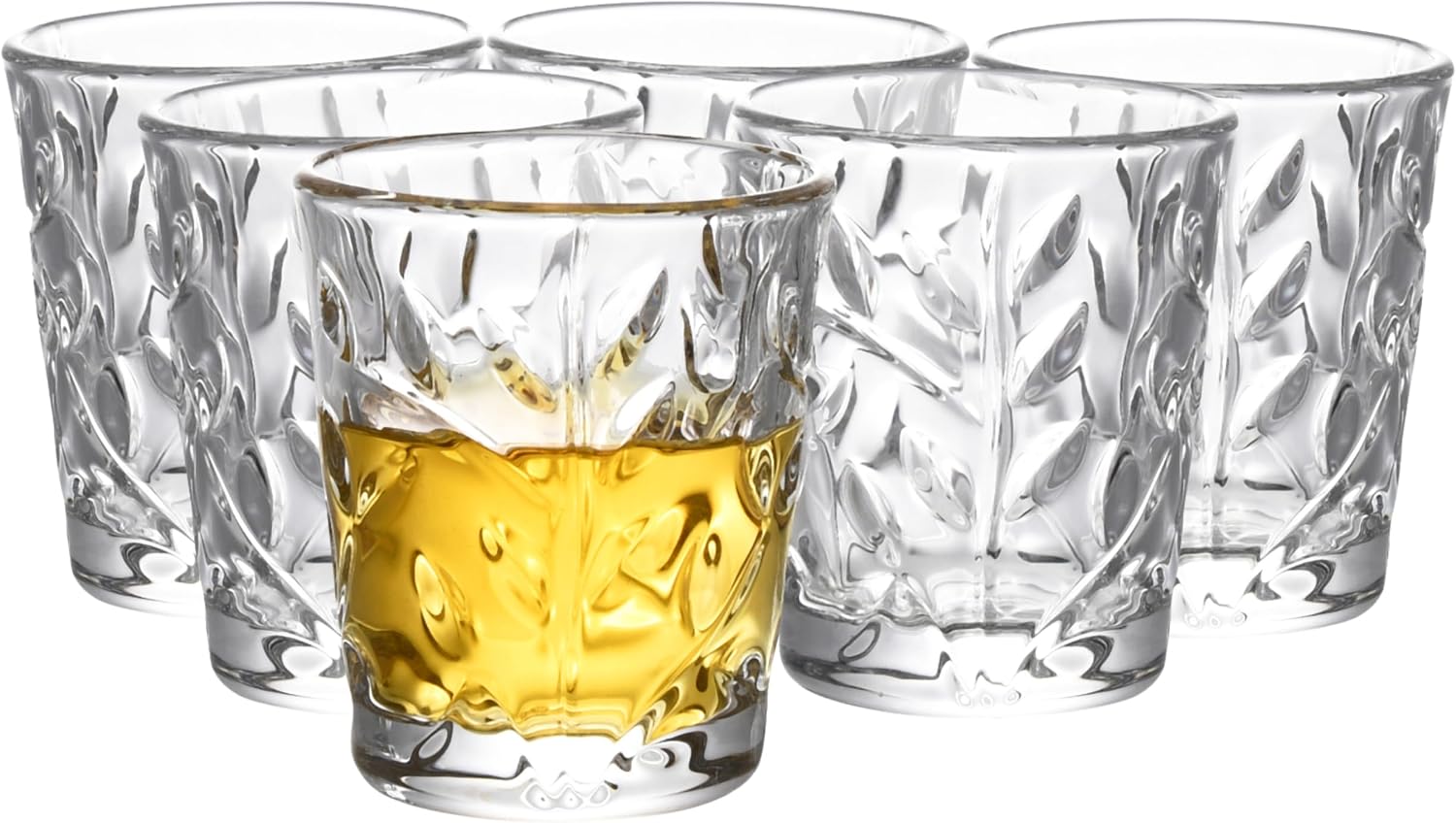 Amazon.com | Regal Trunk Shot Glass Set - Crystal Shot Glasses Set of 6 ...