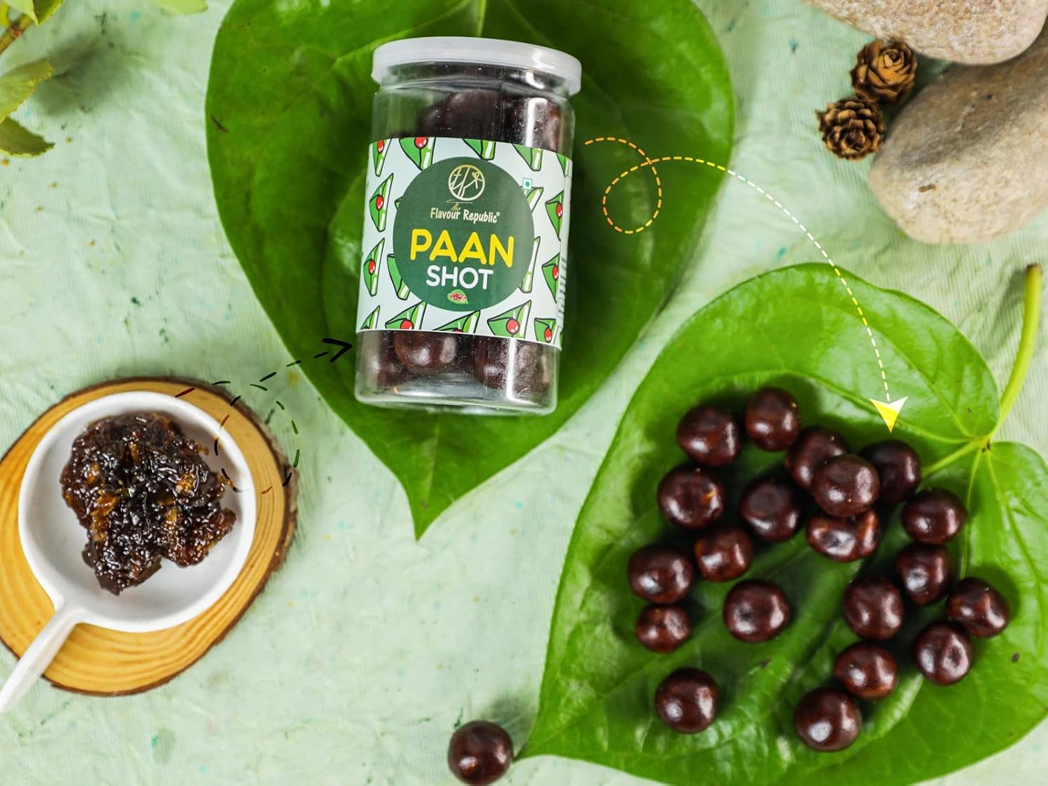 The Flavour Republic Pan Shot | Instant Paan, Mouth Freshner, Mukhwas ...