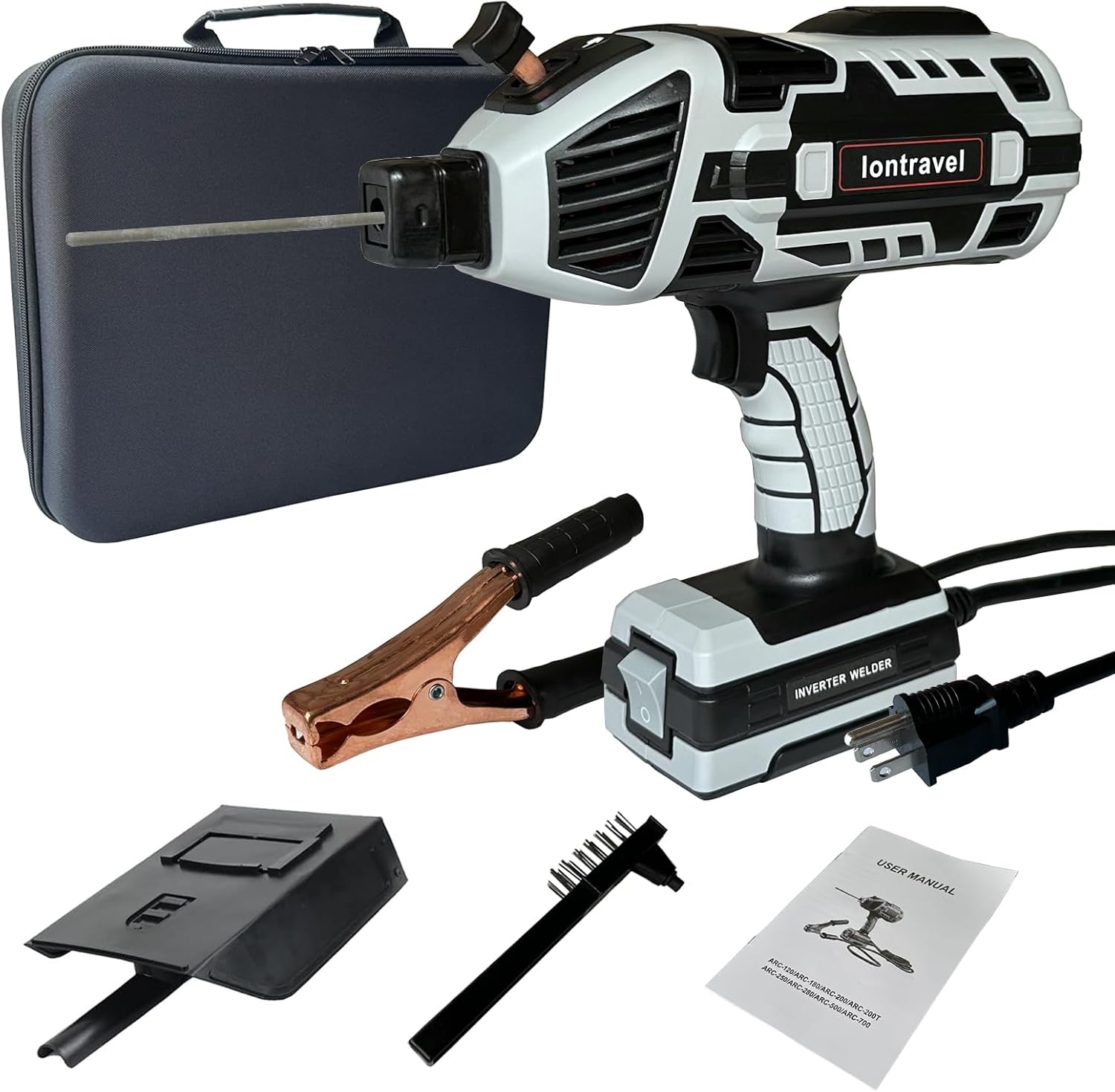 Handheld Welding Machine,110v Handheld Welder with IGBT Inverter and 6 ...