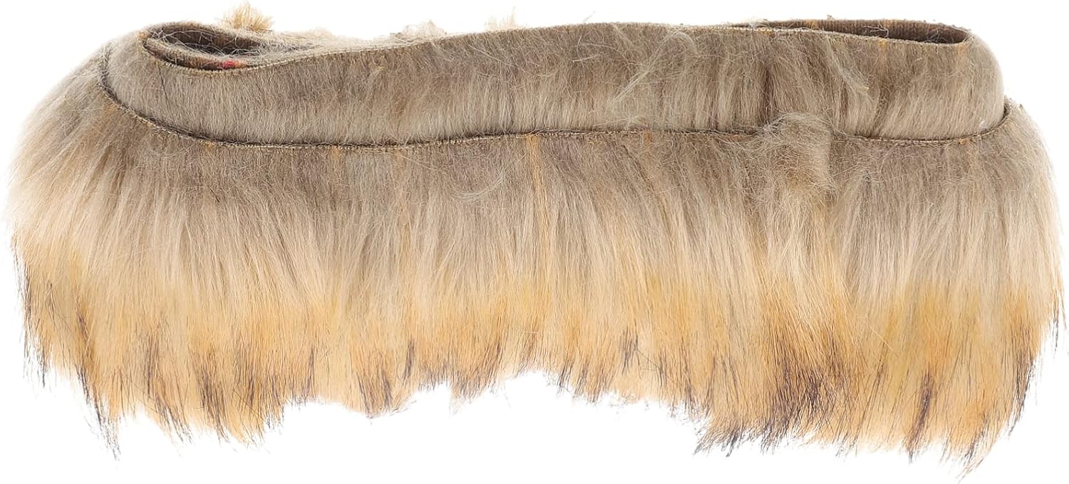Amazon.com: SOIMISS Faux Fur Fabric Strip for Crafts Fluffy Fuzzy ...