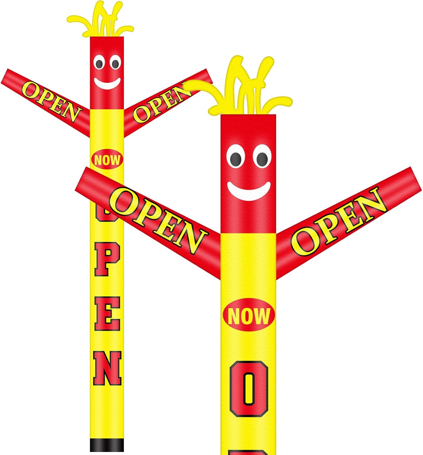 VercanMonth 20 ft Now Open Inflatable Tube Man Advertising Giant ...