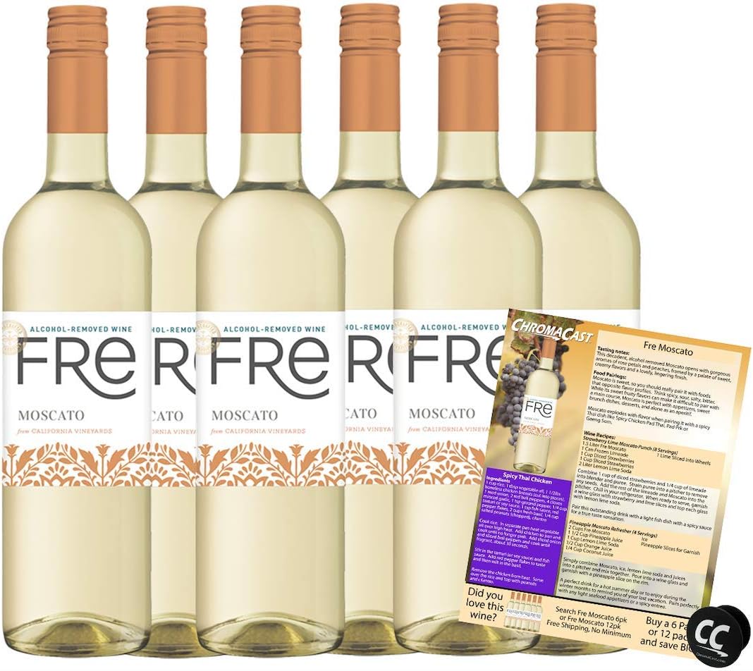 Amazon.com: Sutter Home Fre Moscato Non-Alcoholic Wine Experience ...
