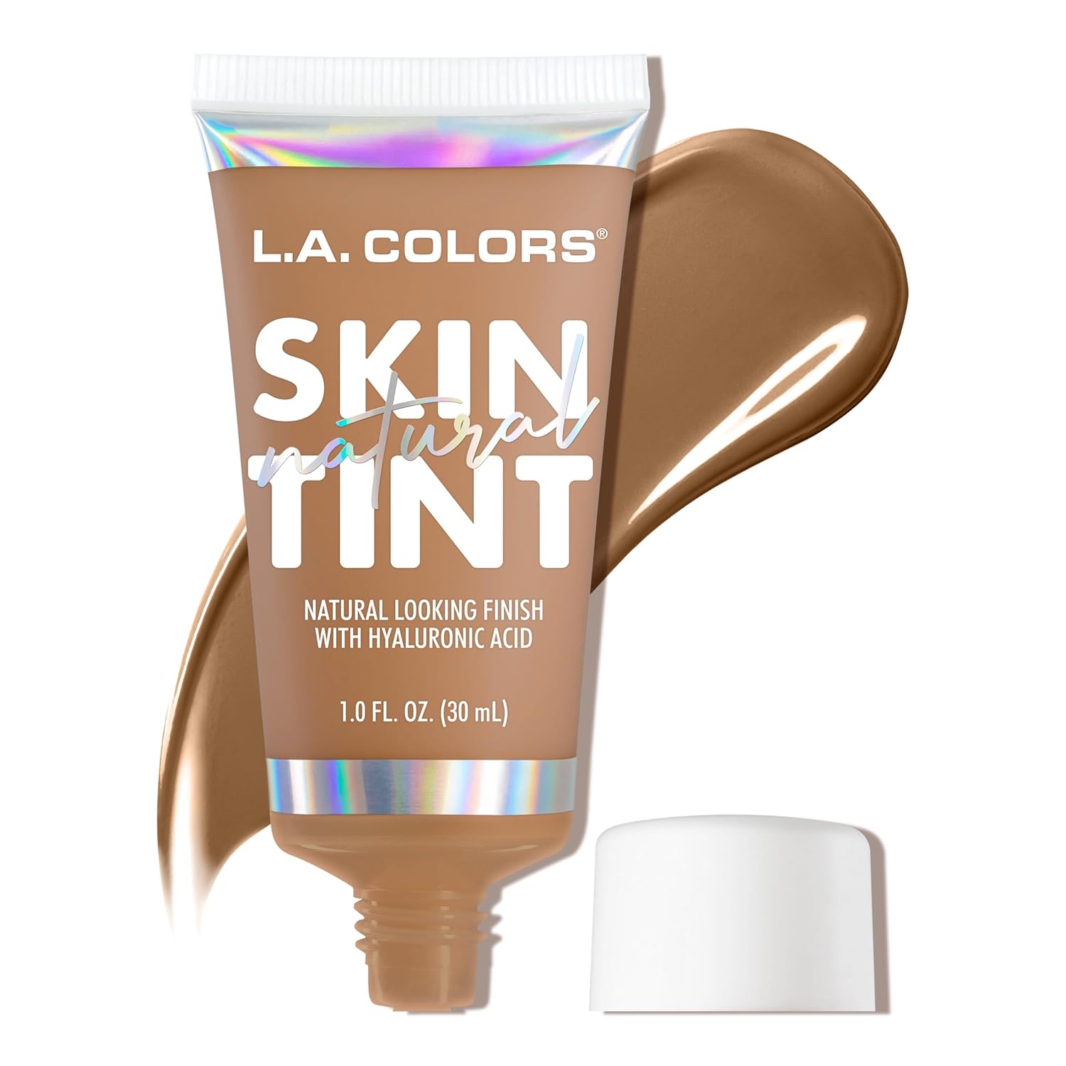 Amazon.com : L.A. COLORS Natural Skin Tint Foundation, Toffee CLM421 ...