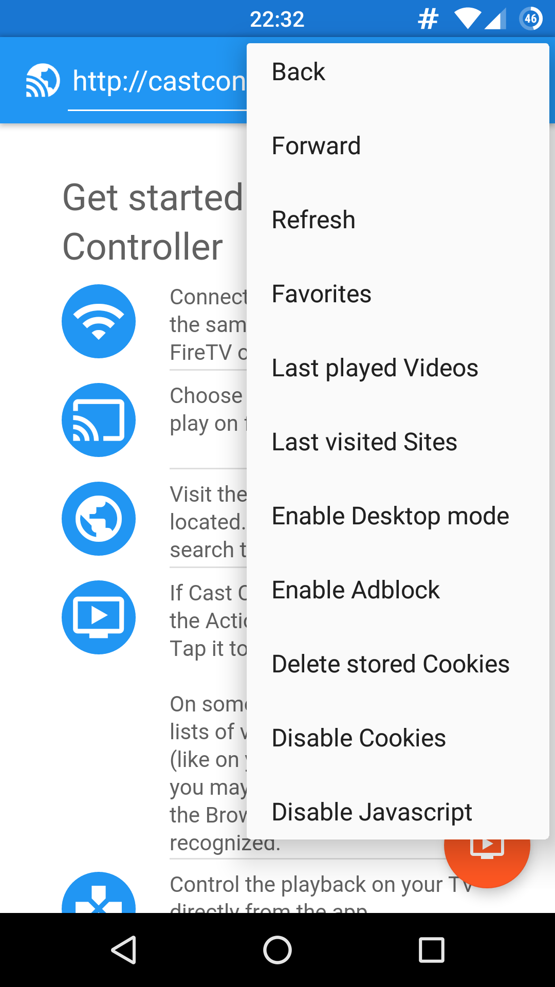 Cast Controller Free | Videos to FireTV - App on Amazon Appstore