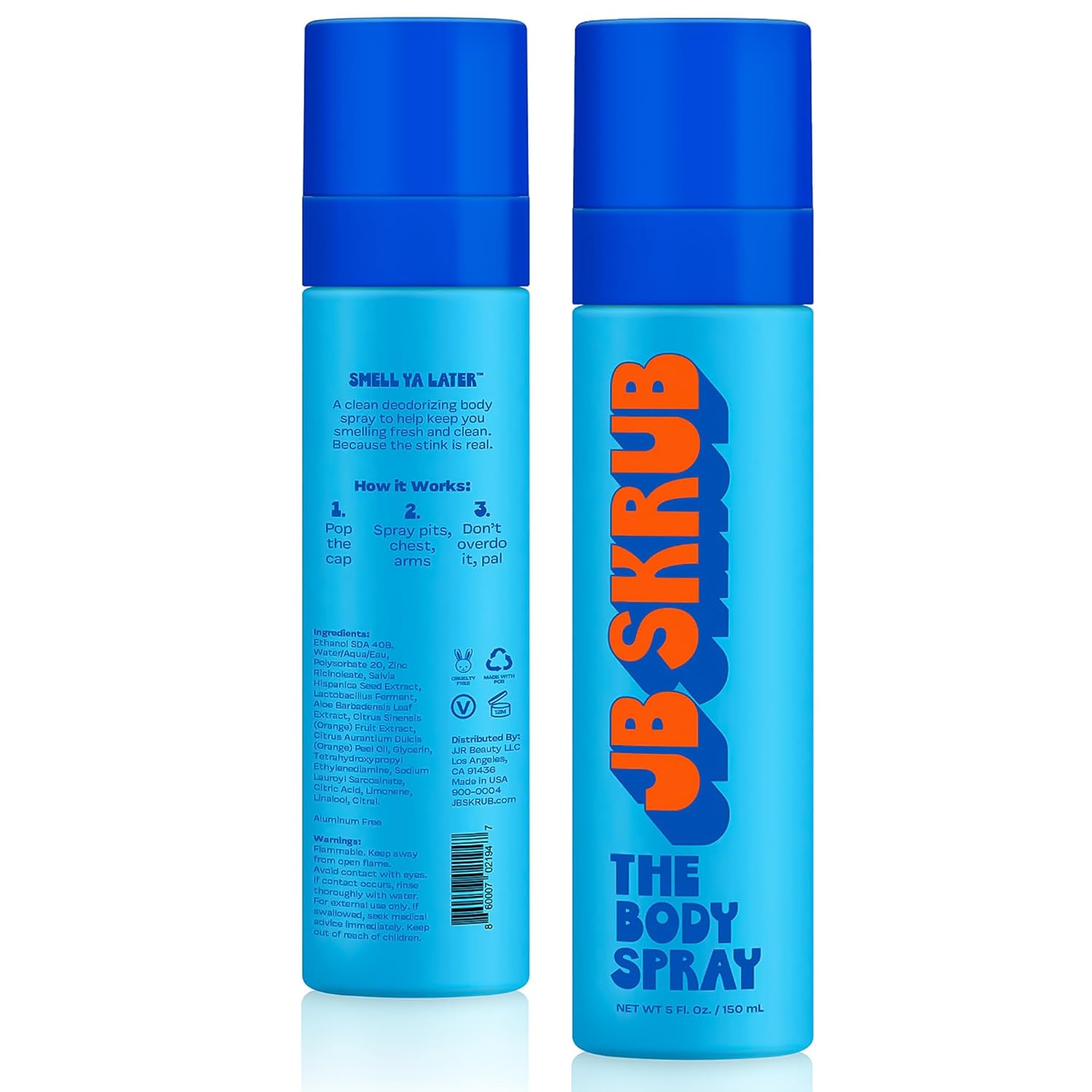 Amazon.com : JB SKRUB - The Body Spray for Teen Boys with Natural ...