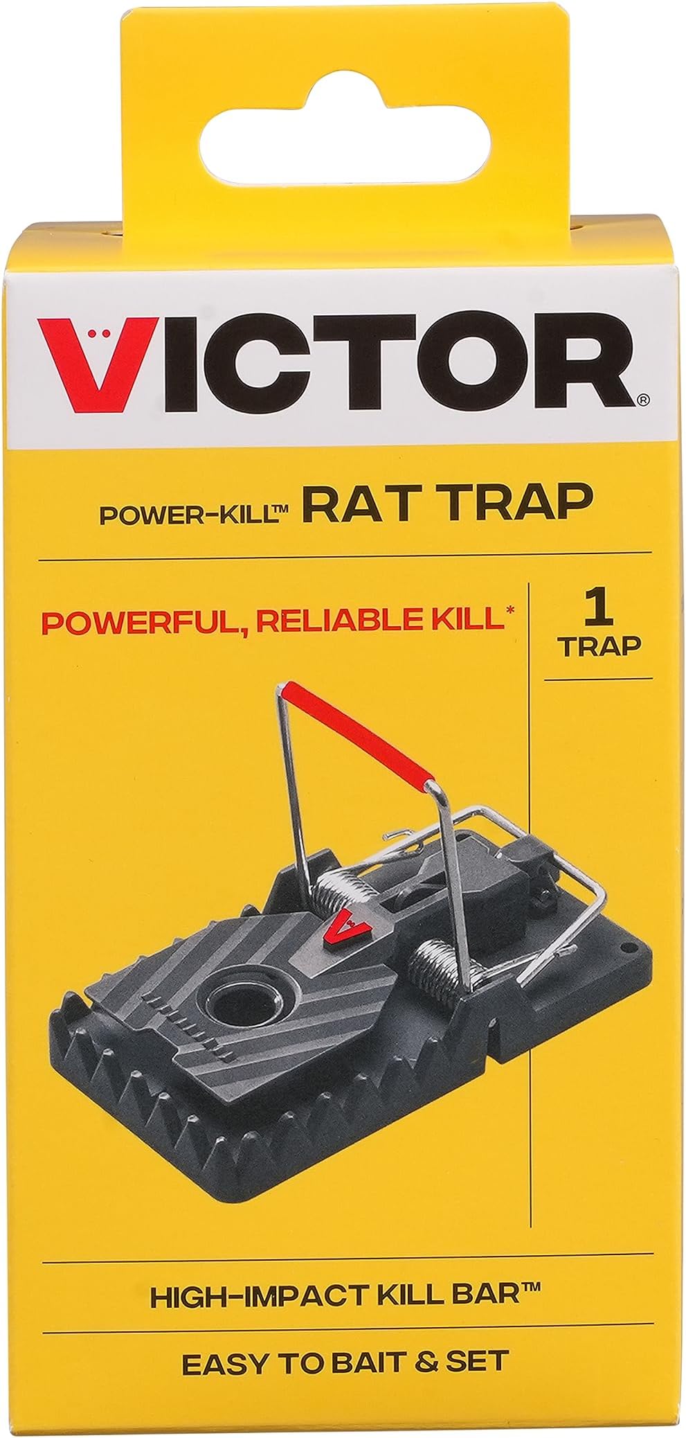 Amazon.com : Pack of 4 made2catch Classic Metal Rat Traps Fully ...