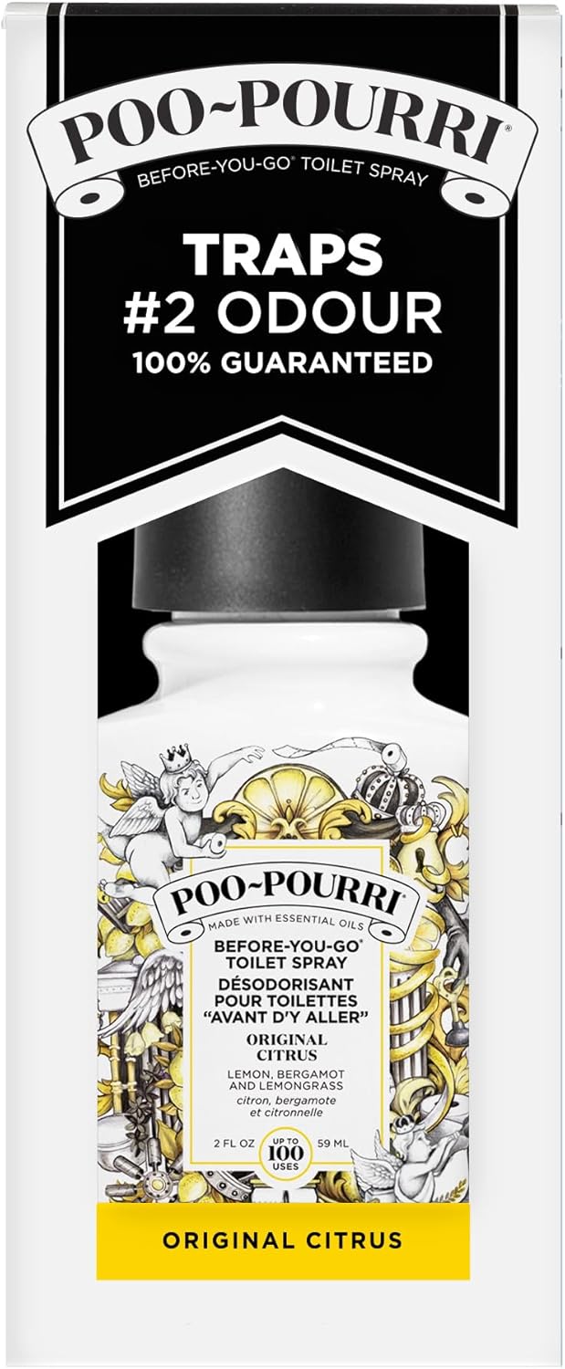 Poo-Pourri Toilet Spray, Original Citrus, 59 ml (Pack of 1) : Amazon.co ...