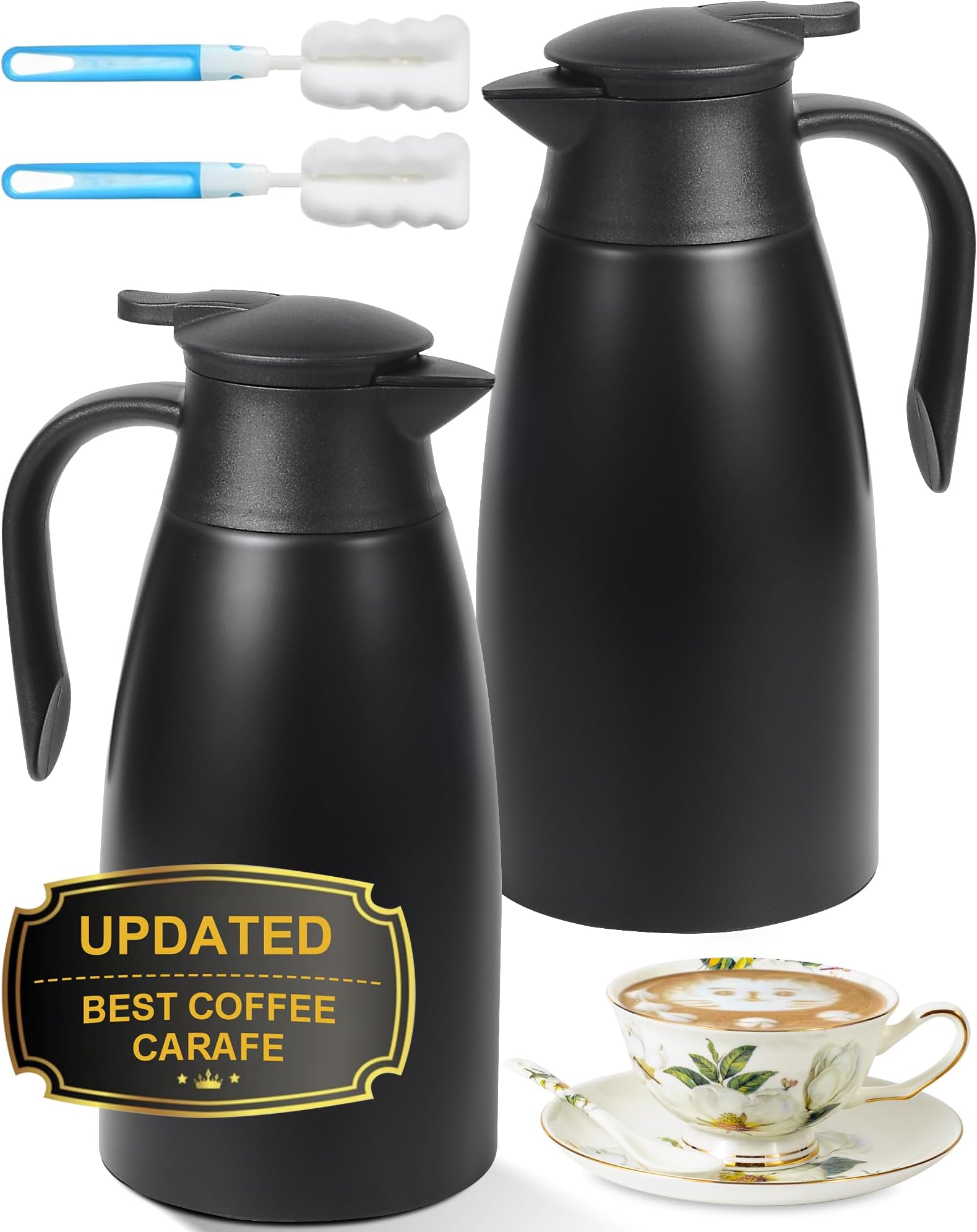 Amazon.com: Primula Metro 1.5L Thermal Carafe Stainless Steel: Home ...