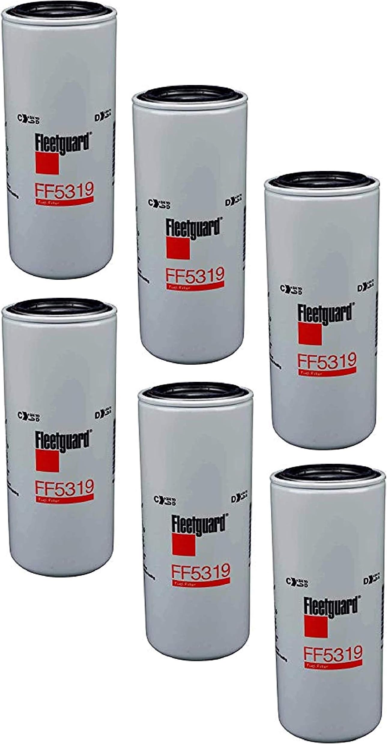 Amazon.com: FF5319 Fleetguard Fuel, Spin-On (Pack of 6) : Automotive