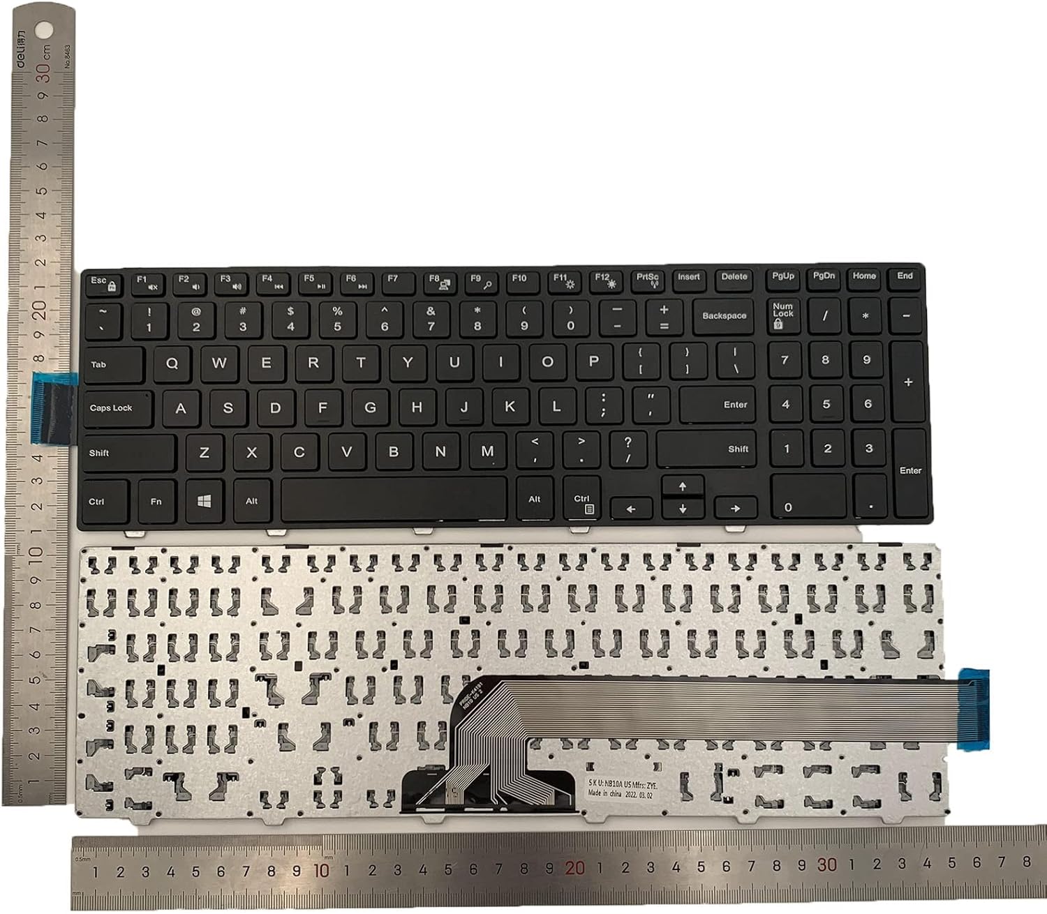 Amazon.com: Laptop Replacement US Layout Keyboard for Dell Inspiron 15 ...