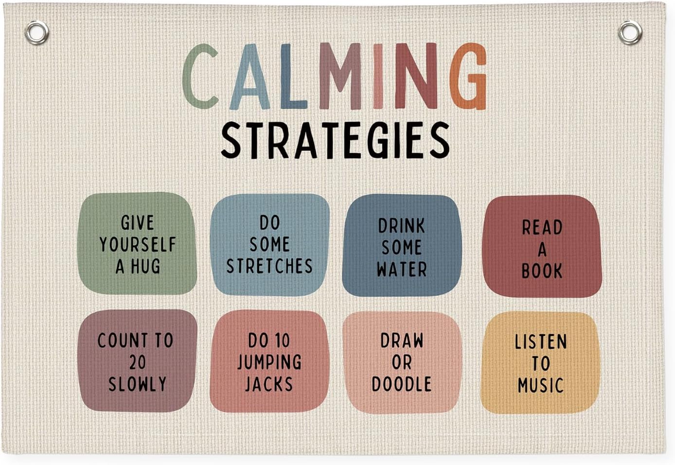 Amazon.com: PLKMN Calming Corner Cozy Corner Banner, Boho Classroom ...
