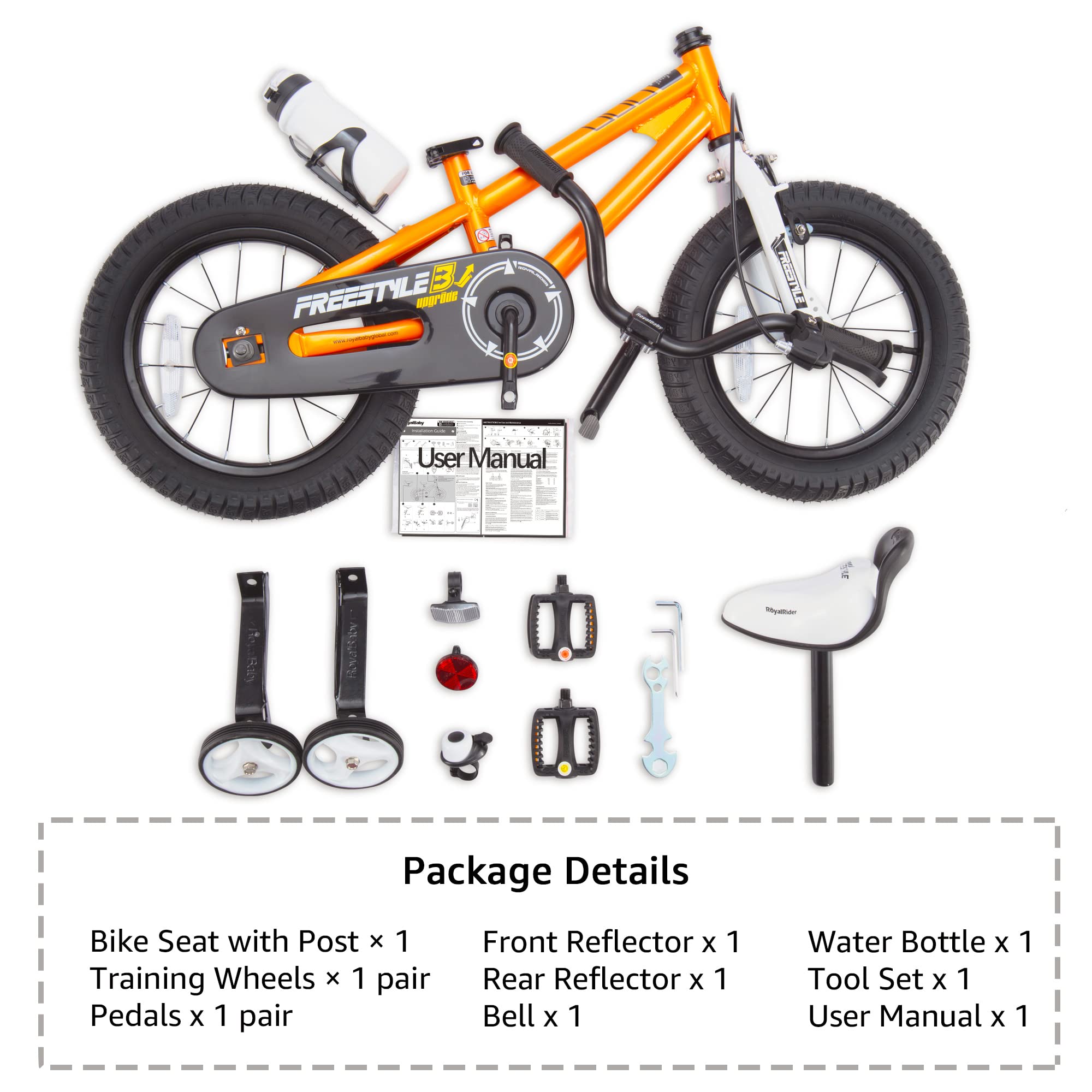 Royalbaby Kids Bikes 12" 14" 16" 18" Avaliable, BMX Freestyle Bikes ...
