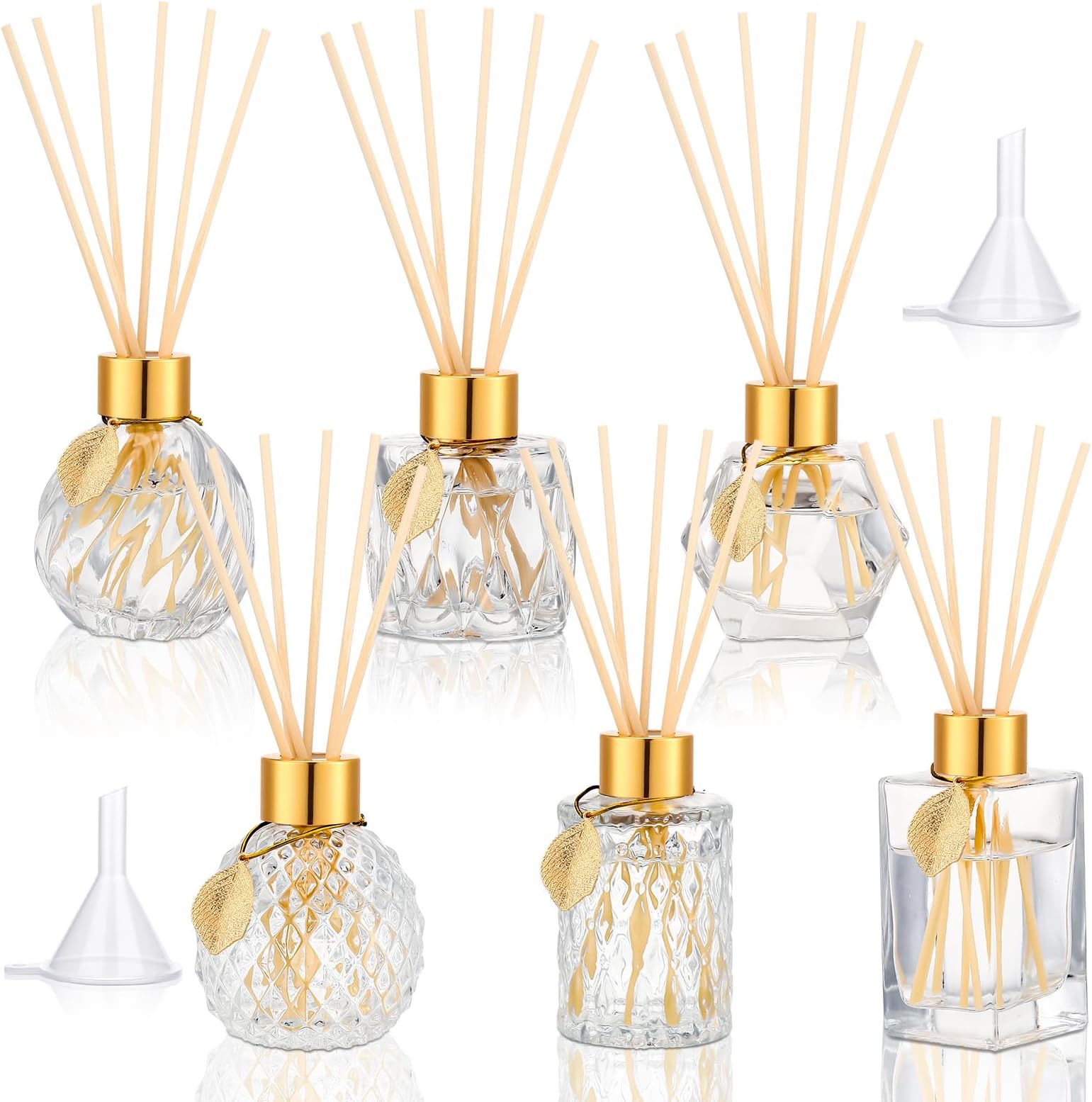 Amazon.com: Roshtia 20 Set Empty Reed Diffuser Bottle with Sticks ...