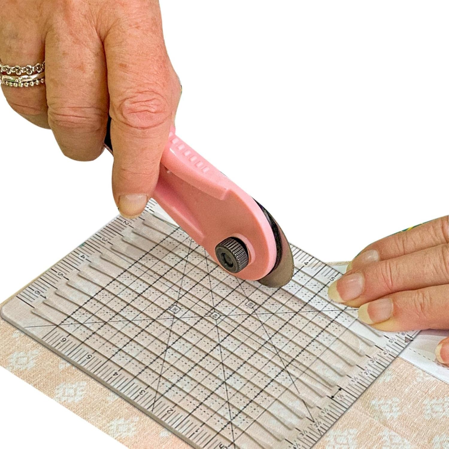 Patchwork Ruler, Cutting Ruler, Universal Quilting Ruler with Inch Grid ...