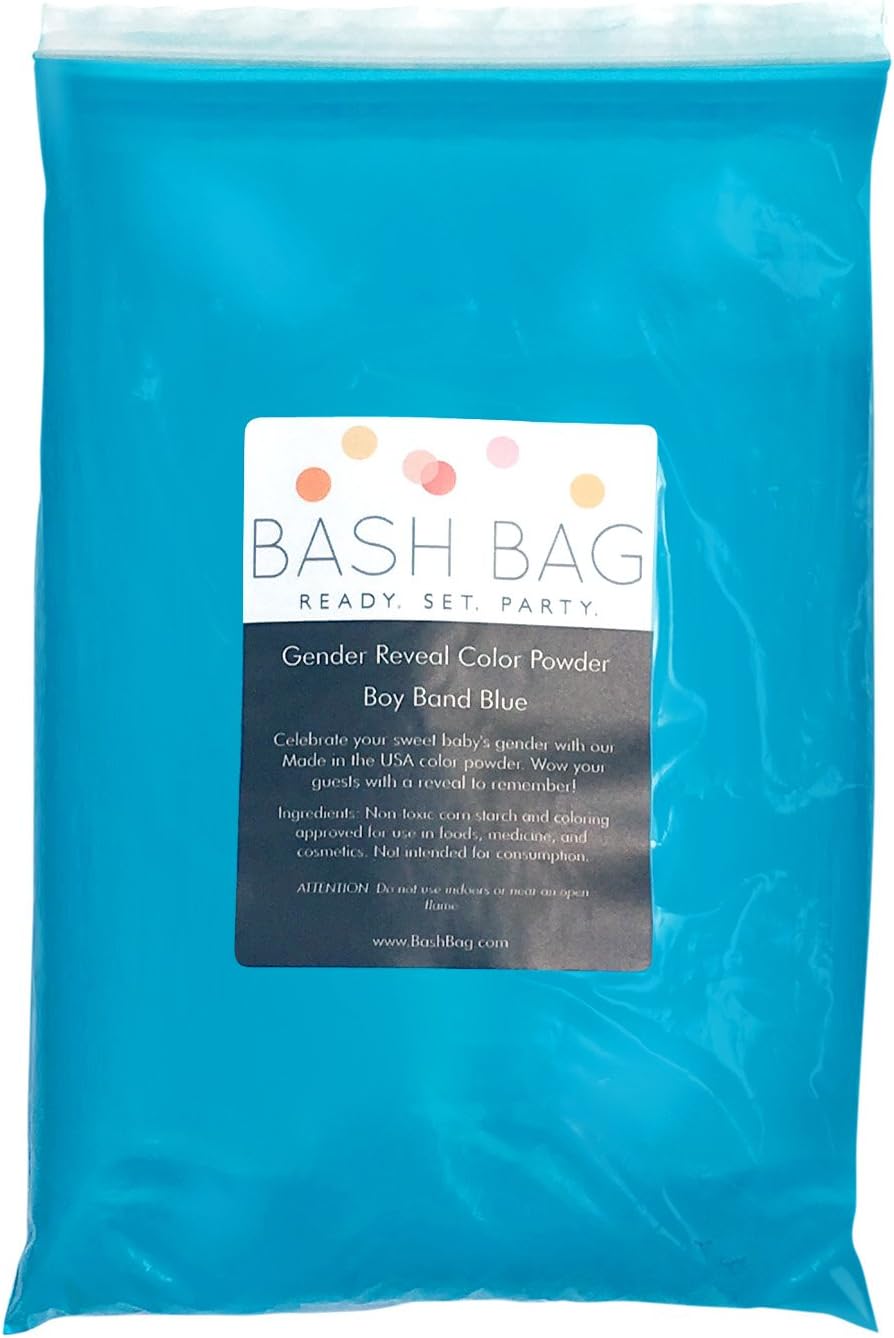 Amazon.com: Bash Bag, bolsa de polvo revelador de género Elige entre ...