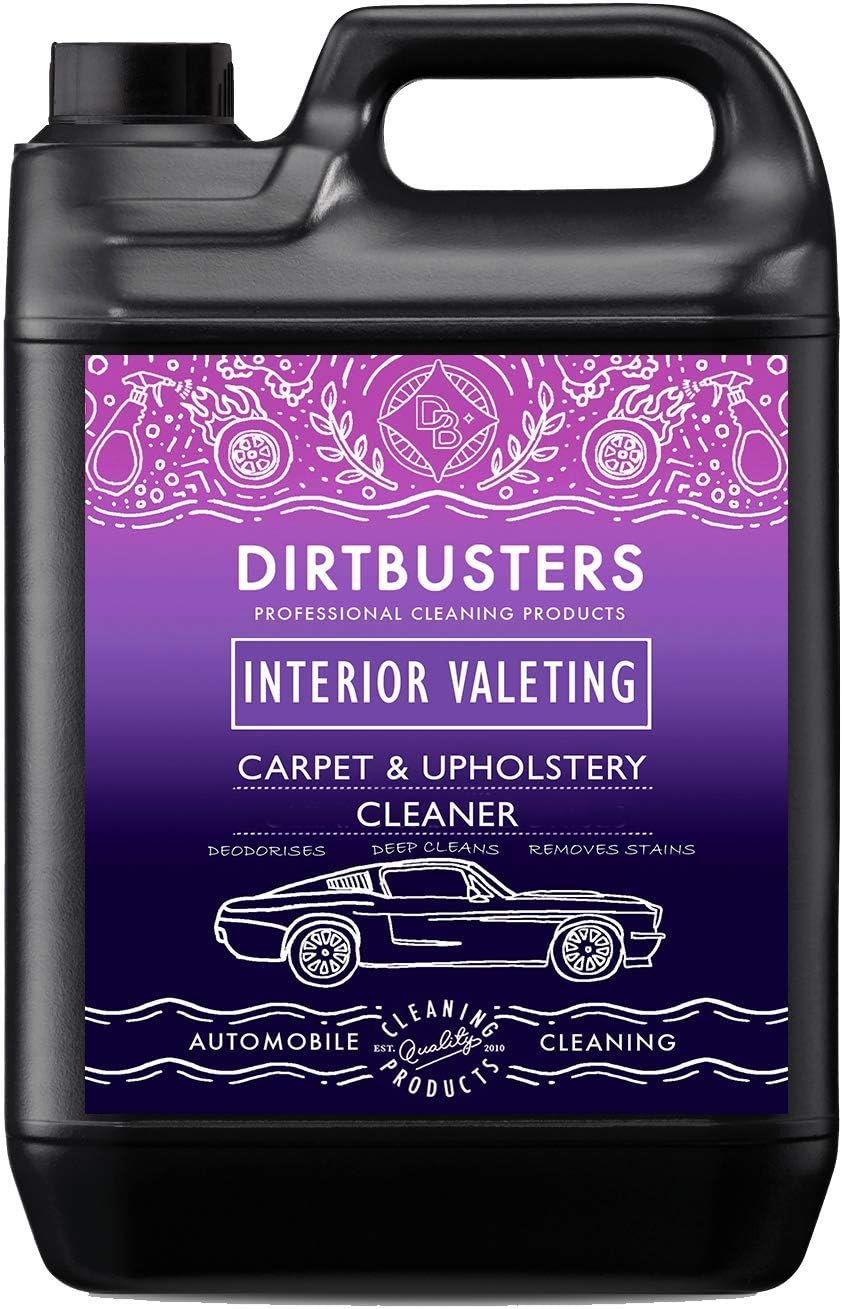 Dirtbusters Car Upholstery Carpet Cleaner Shampoo Solution For Interior ...