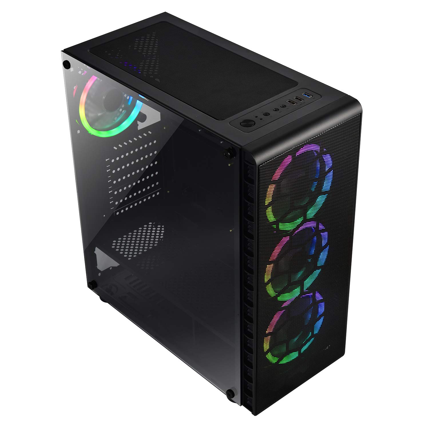 Cit Raider Air Airflow Argb Pc Gaming Case Mid Tower | Desertcart INDIA