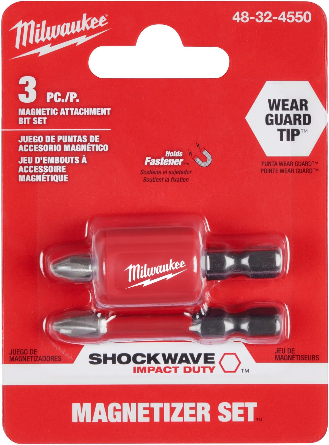 Milwaukee Electric - Shockwave Impact Duty. Magnetic Attachment and PH2 ...