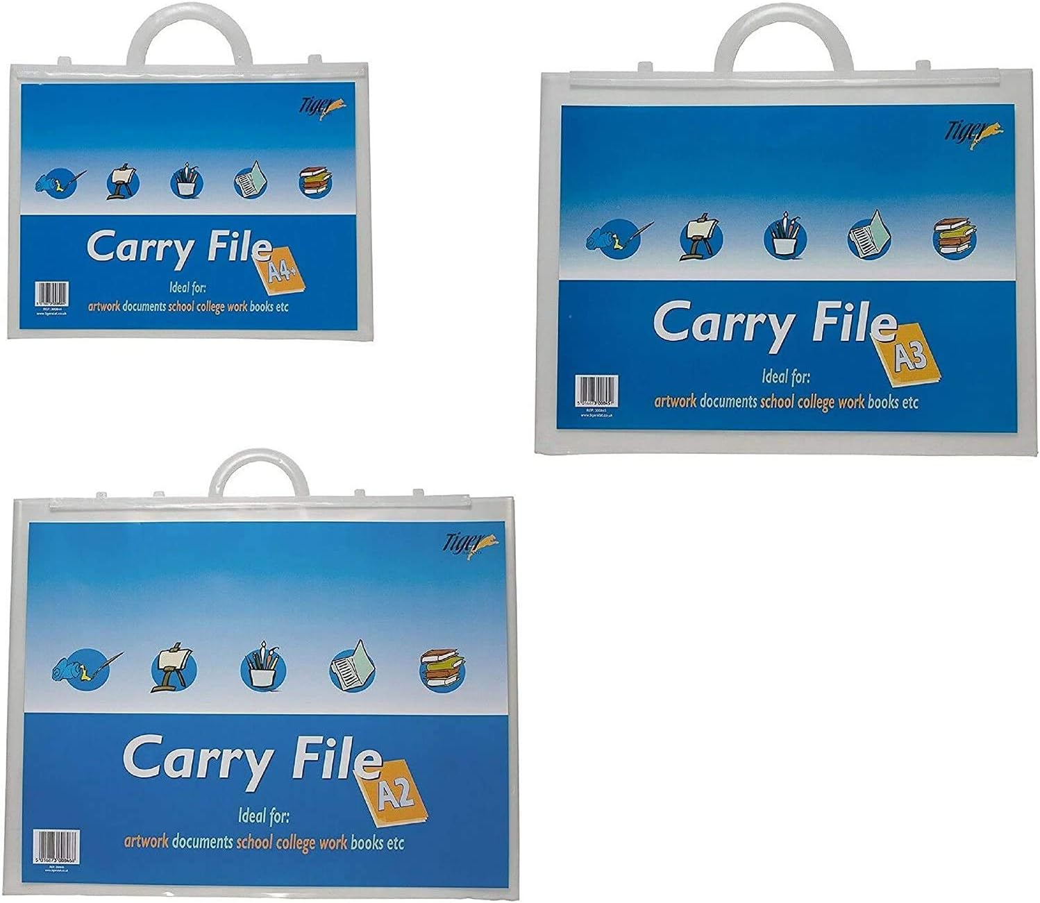 Exacompta - Ref 59101E - Plastic Art Case - 310 x 430mm in Size ...