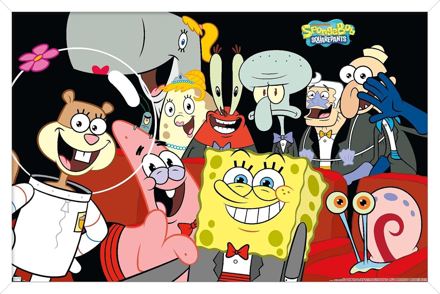 Amazon.com: Trends International Nickelodeon Spongebob 25th - Shelfie ...