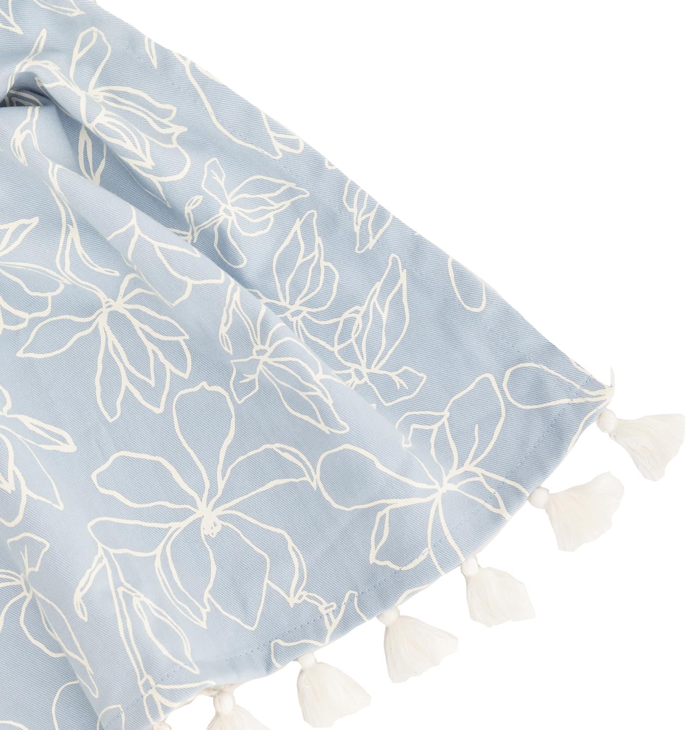 Amazon.com: Mary Square 47856 Grey Patterned 18 x 26 All Cotton Tea ...