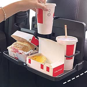 Amazon.com: Car Back Seat Tray Table - Multifunctional Car Tray Table ...