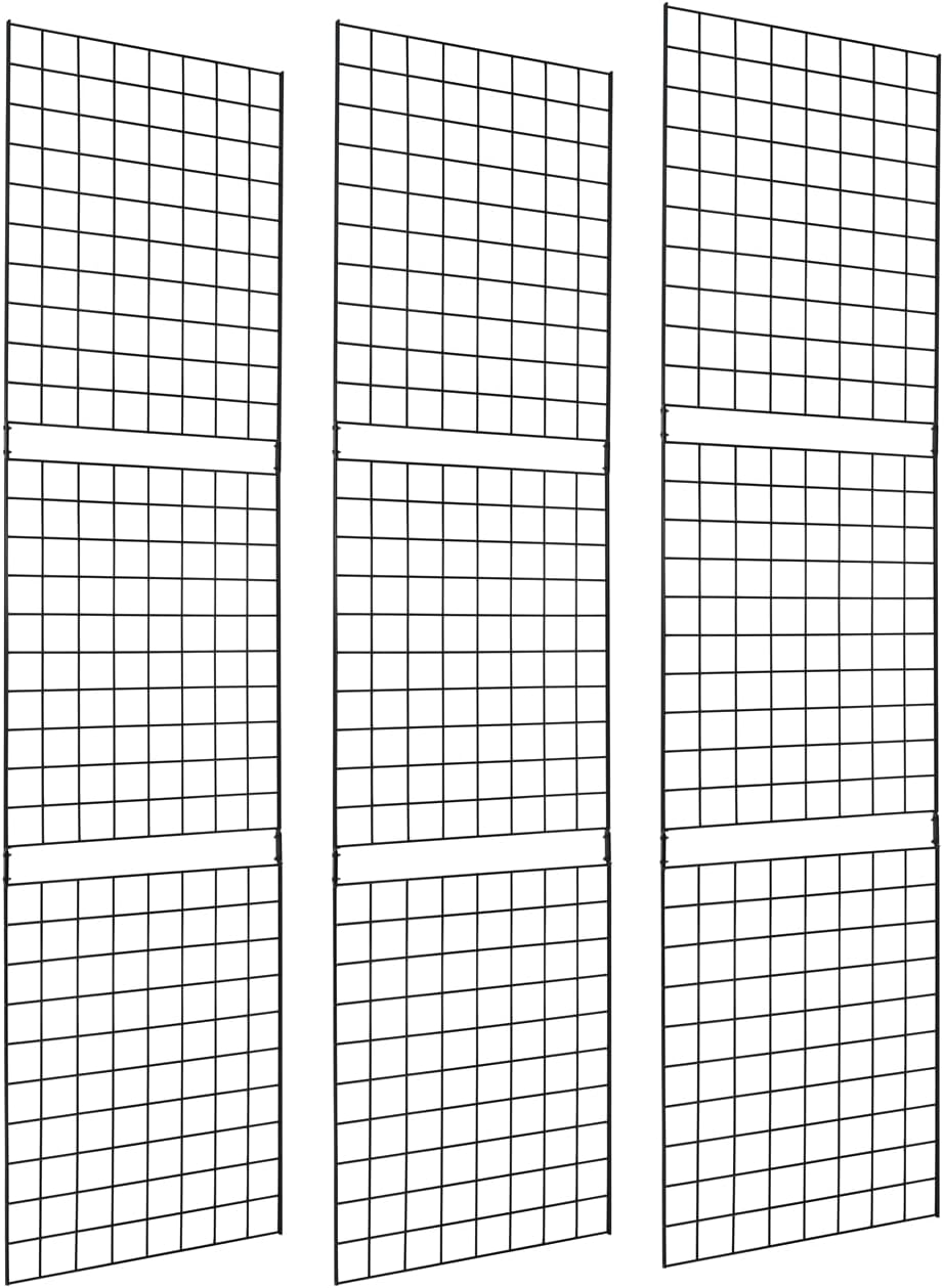 Amazon.com: 7RiversART Grid Wall Commercial Grade Gridwall Panels ...