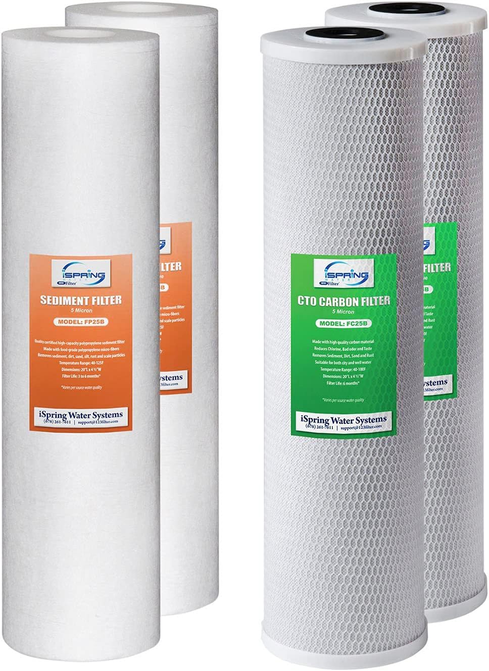 Amazon.com: iSpring FC25B Whole House Water Filter Replacement ...