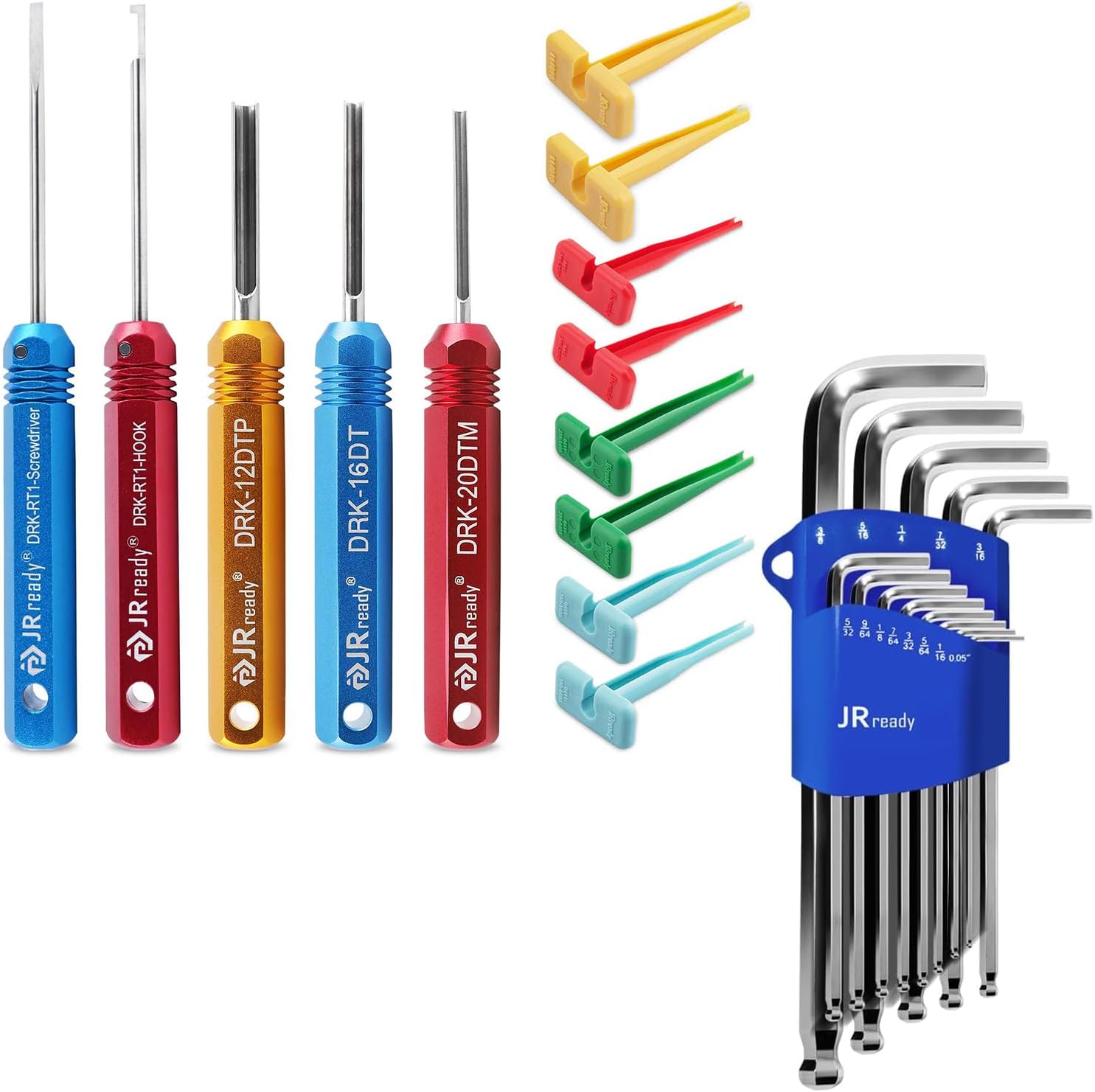 JRready ST5236 Deutsch Pin Extractor Tool for 16#12#20# Solid/Stamped ...