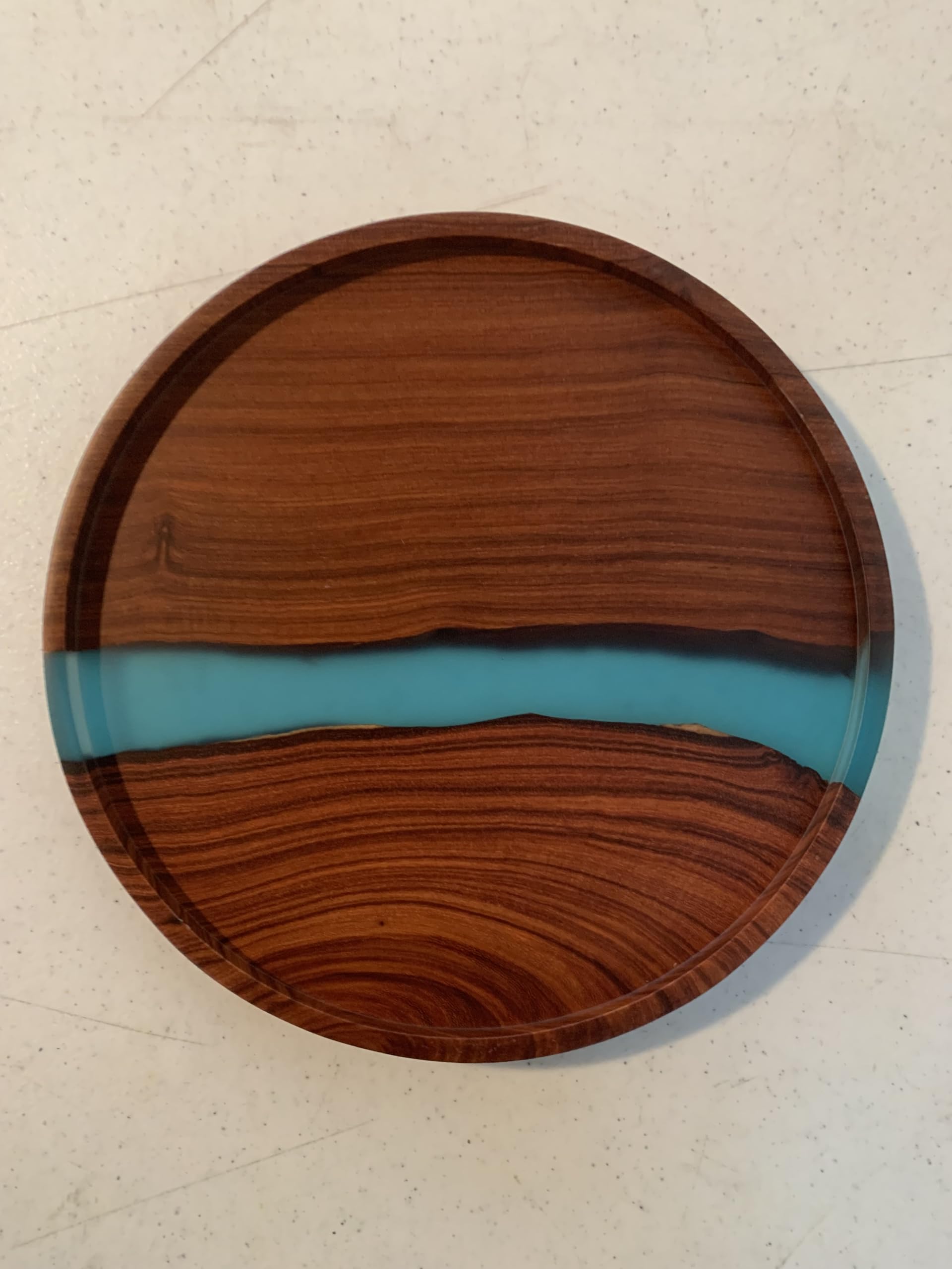 Amazon.com: Cool Smoke Red Sandalwood Round Rolling Tray | 8" Diameter ...