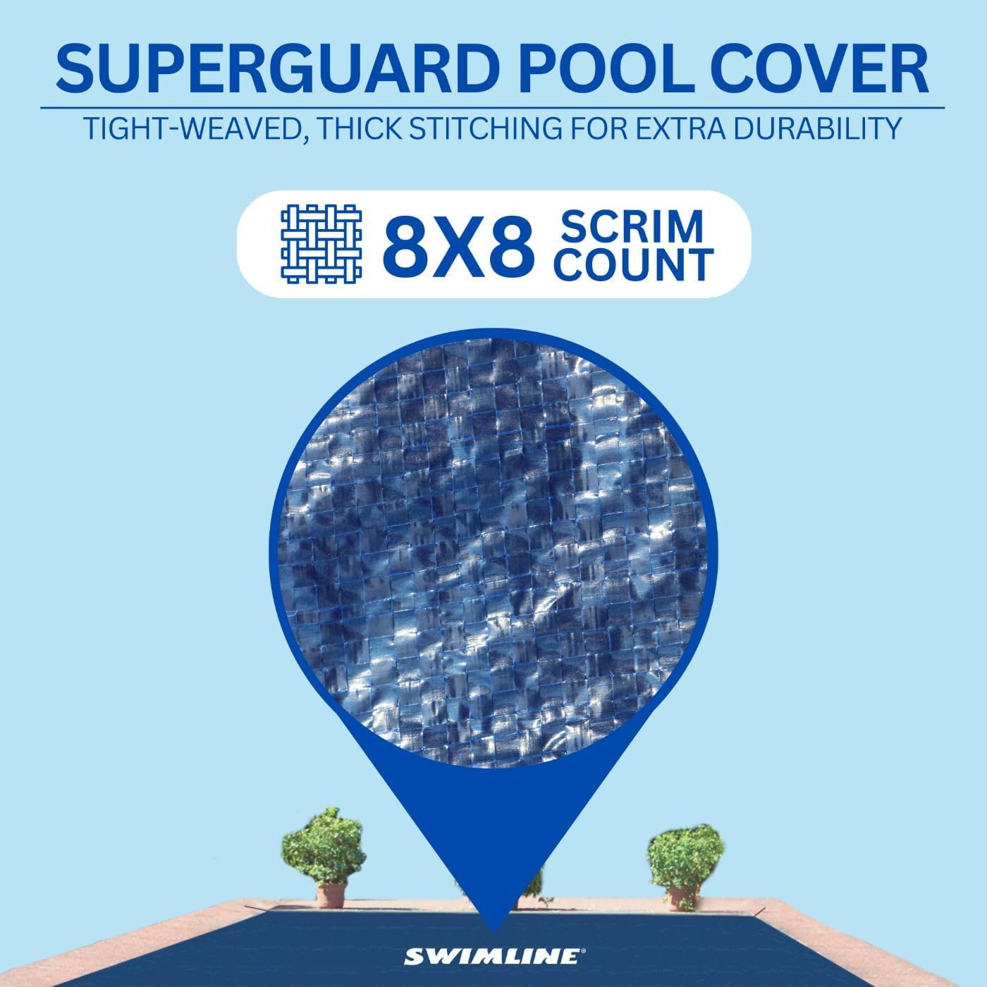 Swimline SuperGuard, cobertor rectangular de invierno para alberca a ...