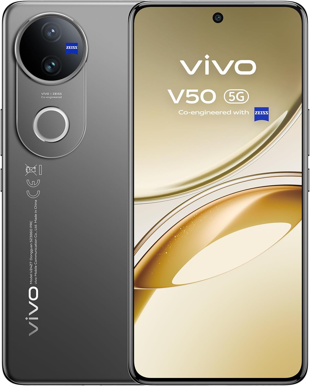 vivo V50 Lite 4G Smartphone, 8G+256G, 6,77" 120Hz P-OLED-Bildschirm ...