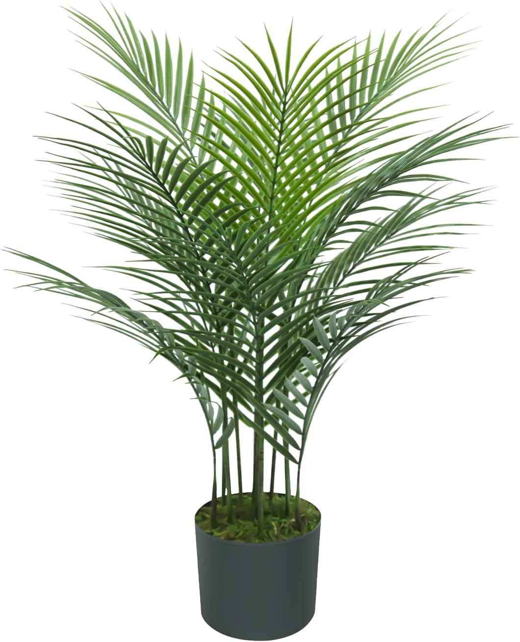 Amazon.com: Aveyas 28 inch Fake Table Palm Tree, Faux Small Potted ...