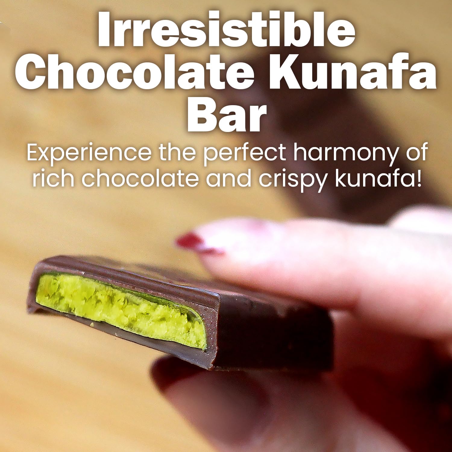 Dubai Chocolate Pistachio Kunafa Bars 6 Packs, Philippines | Ubuy