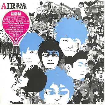 Amazon.co.jp: RAG FAIR(ラグフェア) / AIR (初回盤Fakeブックパッケージ他アルバム4大特典封入） ディスクに傷 ...