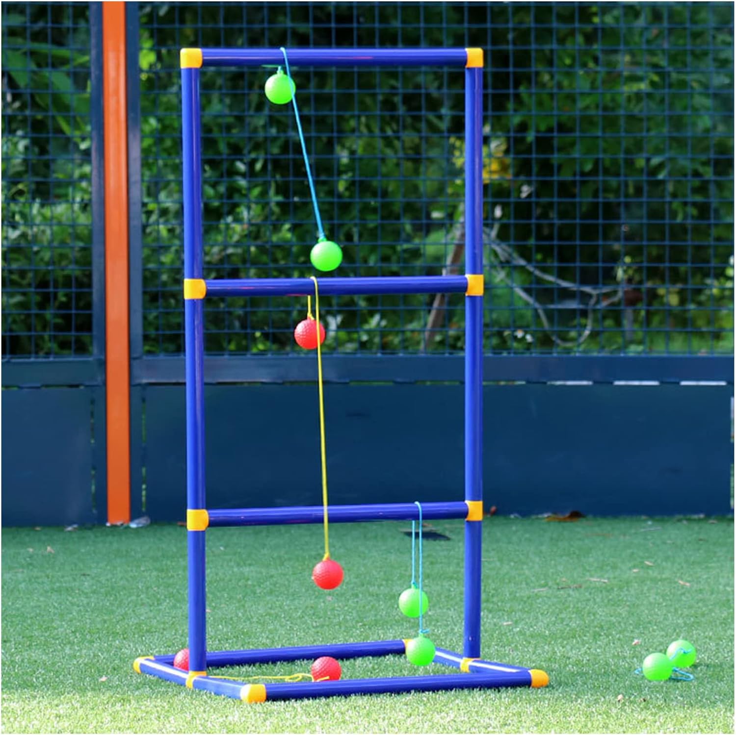 Amazon.com: TUOKING Ladder Ball Toss Game Set Golf Ladder Indoor ...