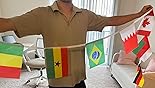 Amazon.com : Fisottey 226 Countries International Flags Banner String ...
