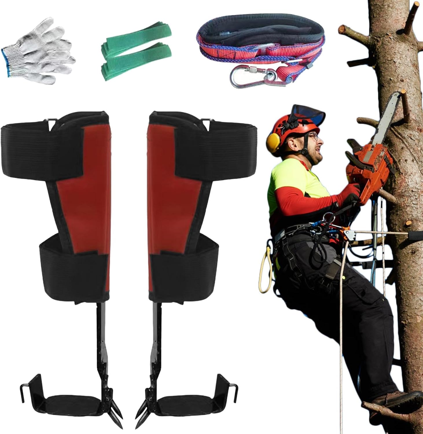 Professional Tree Climbing Gear, Tree Climbing Gear Kit, Adjustable ...