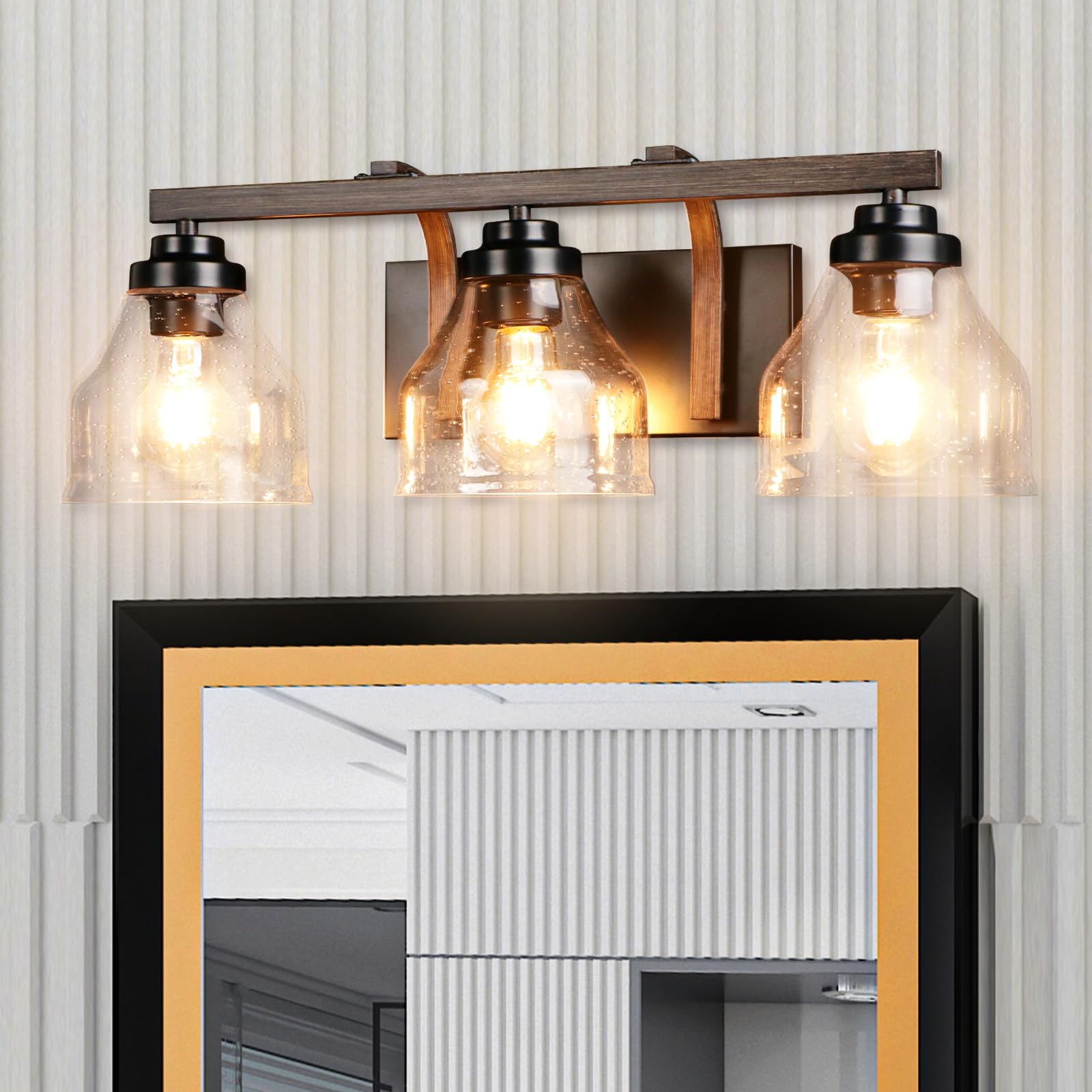 Industrial Style Bathroom Lighting Dropship Farmhouse Vanity Light