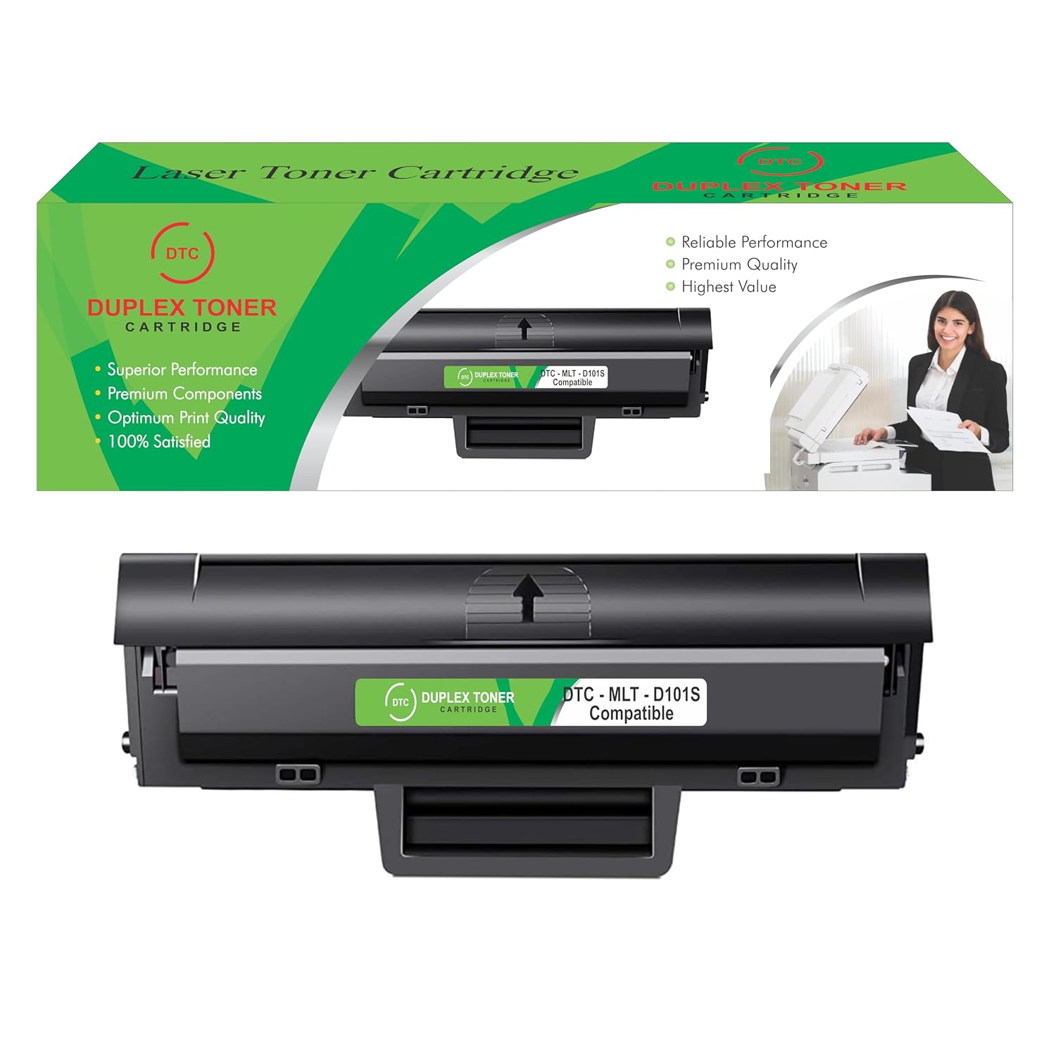Duplex DTC MLT-D101S / 101 Toner Cartridge - Compatible with Samsung ...
