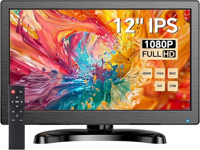 Amazon.com: Eyoyo CCTV Monitor 12 Inch Small Computer Monitors ...