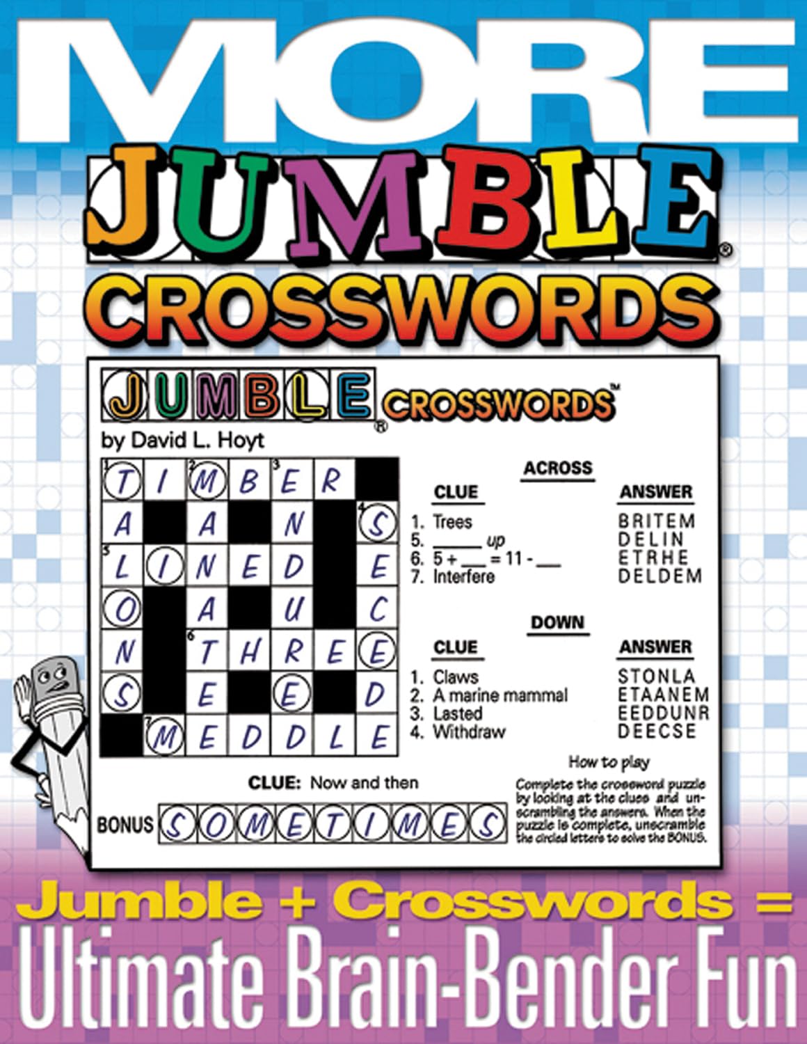 More Jumble Crosswords: Jumble + Crosswords = Brain Bender Fun: Tribune ...