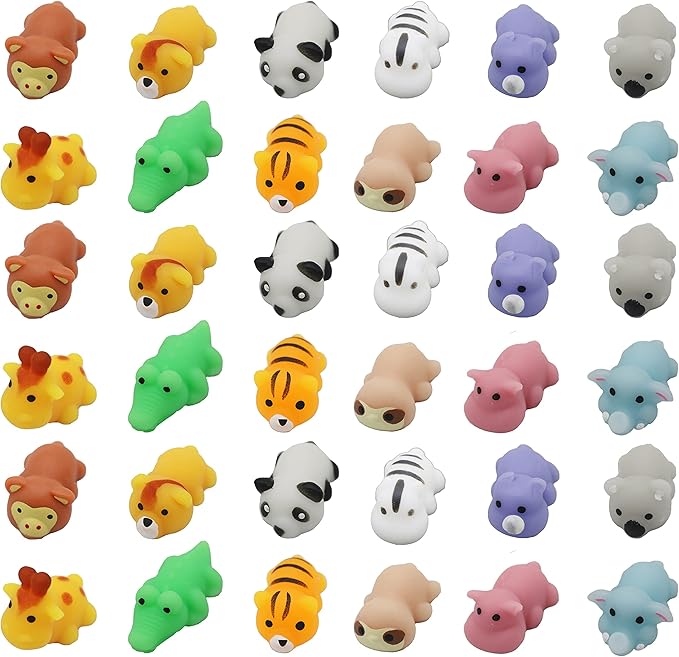 Amazon.com: Jungle Animal Squishies, Safari Zoo Animals Squishies Toys ...