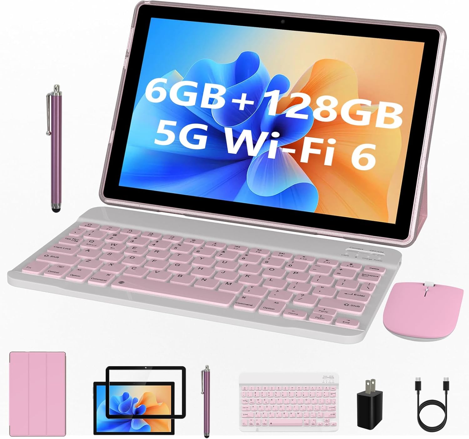 Tableta con teclado, las últimas tabletas de 10,1 pulgadas 2 en 1 de 10 ...