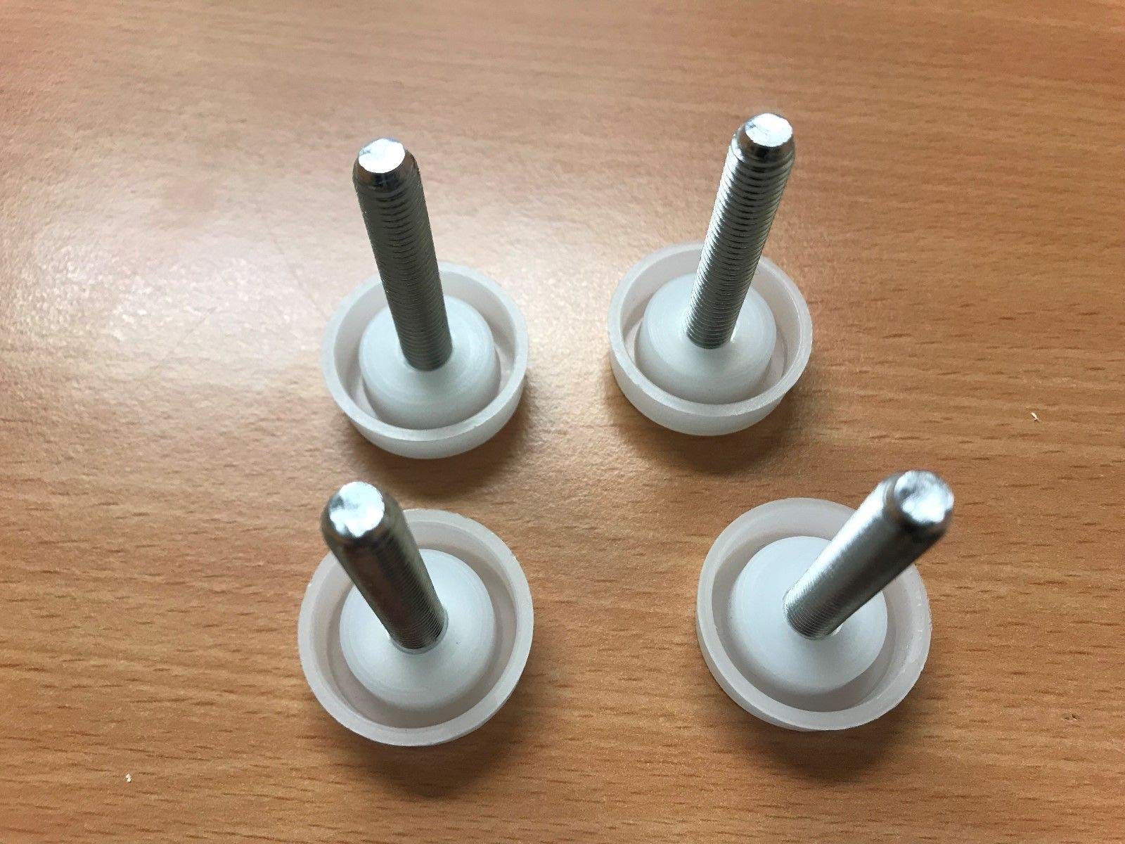 4X HEADBOARD Bolts Screws and WASHERS for Divan BEDS!!!!! : Amazon.co ...