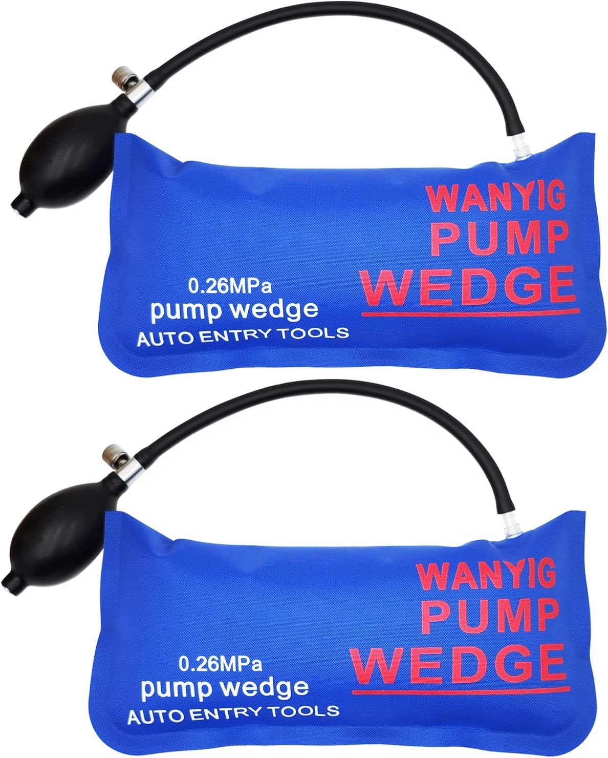 WANYI 2PCS Air Wedge Inflatable Air Wedge Car Door Pump Up Bag Heavy ...