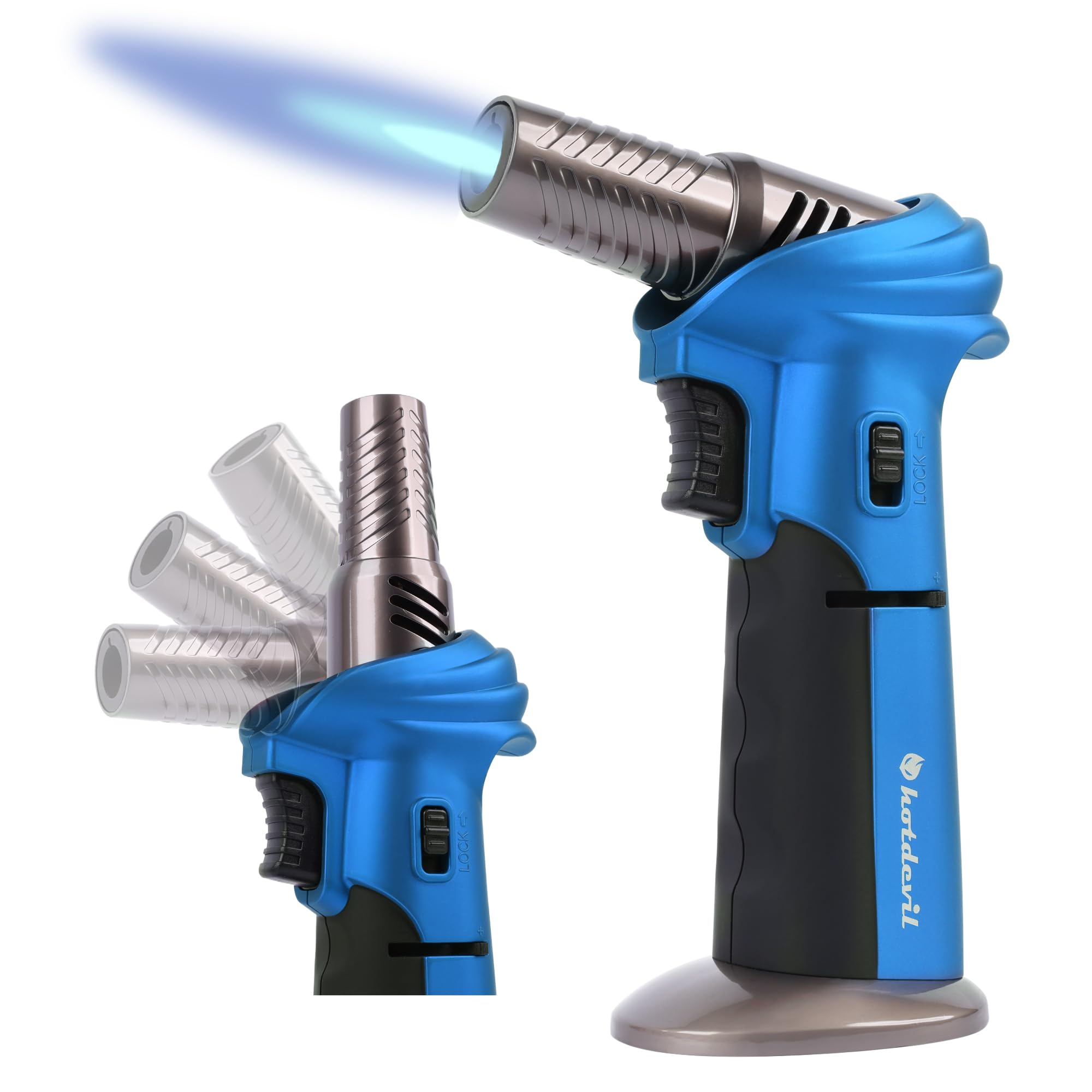 Snapklik.com : Hotdevil Butane Kitchen Torch 0-90Rotating Angles 10g ...