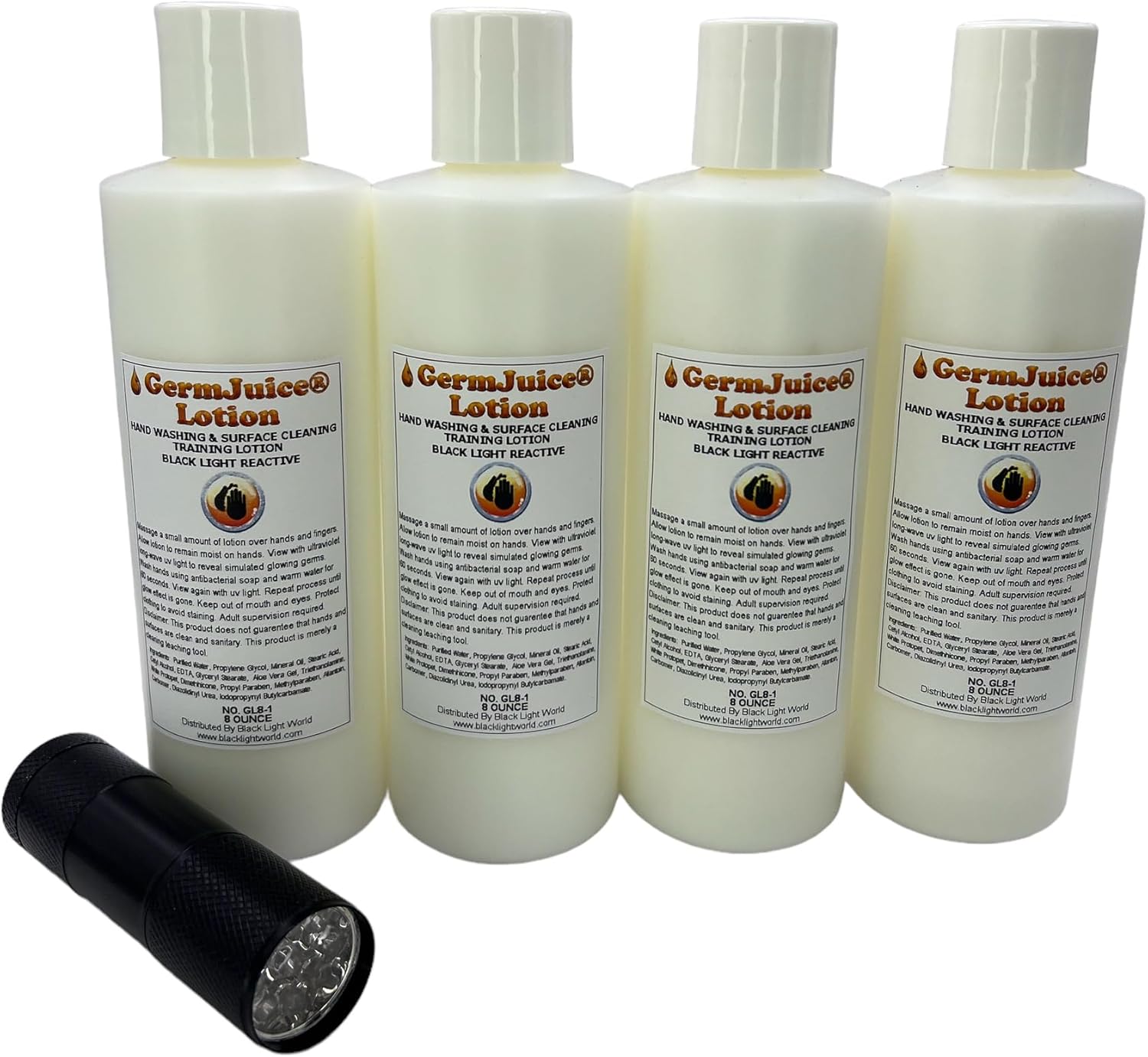 Amazon.com: GermJuice® Hand Washing Training Kit GJL8-4 : Health ...